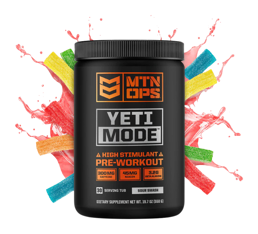 MTN OPS Yeti Mode High-Stimulant Pre-Workout Drink | Bass Pro Shops